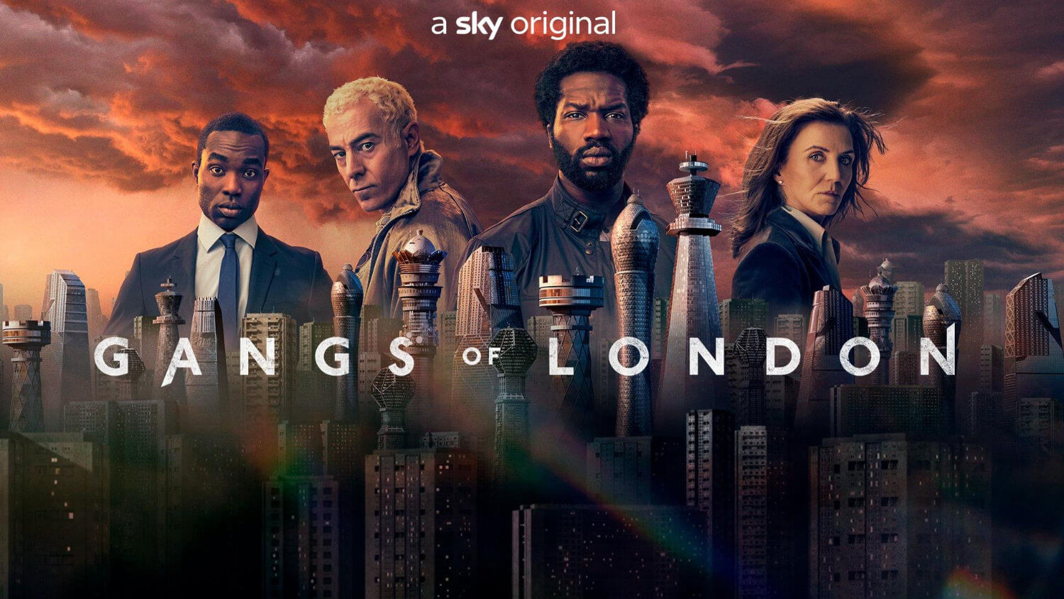 GANGS Of LONDON Season 2 AMC Sky Atlantic PLUMRED